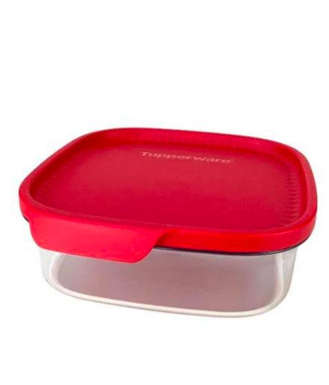 Ultra Clear Quadrado 700 ML Pote Visual Policarbonato Tupperware - Pote ...