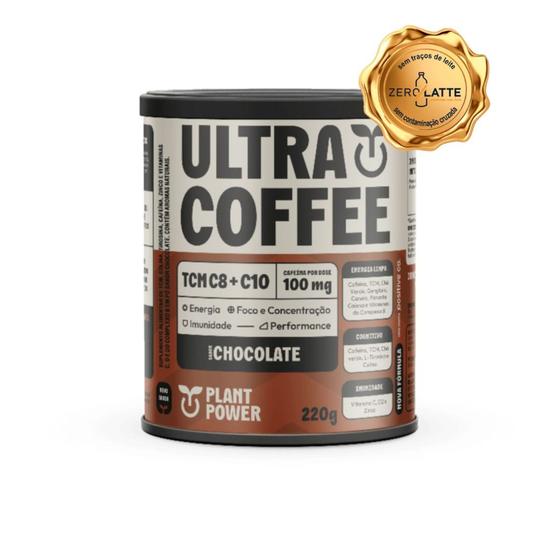 Ultra Coffee 220g Chocolate - Plant Power - Emagrecedores - Magazine Luiza