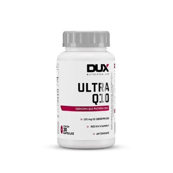 Ultra Q10 Pote 30 Cápsulas - Dux Nutrition - Dux Nutrition Lab - Massa ...
