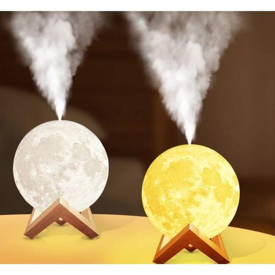 Umidificador de Ar Formato de Lua - UMD-LE2324 - Umidificador de Ar ...