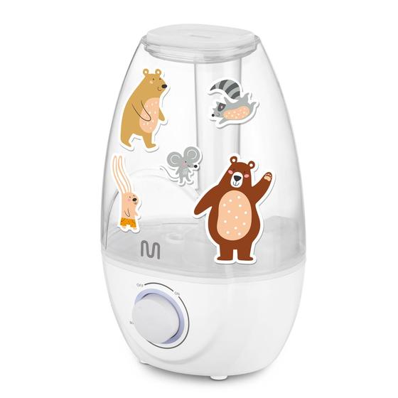 Umidificador e Aromatizador de Ar Ultrassônico Bivolt Portátil 2,1 ...