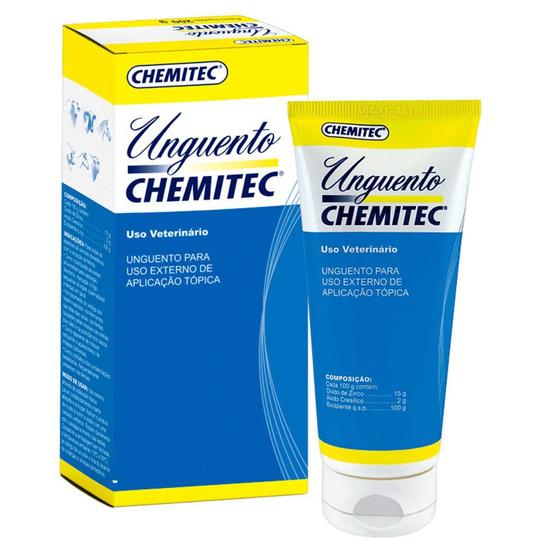 Unguento Chemitec Pomada Queimadura Cicatrizante 50g - Cicatrizante ...