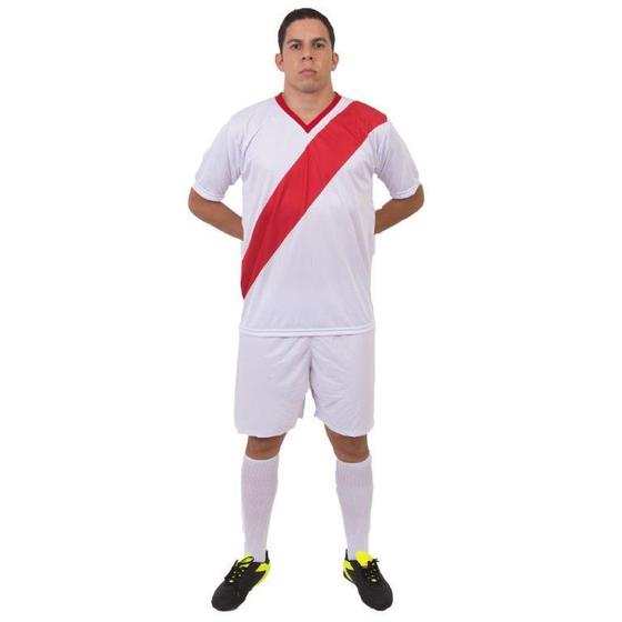 Uniforme Completo Peru 20 de Linha e 1 Goleiro Ref 9561 - Play Fair ...