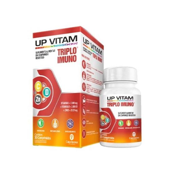 Up vitam triplo imuno 30 comprimidos - Multivitamínico / Polivitamínico ...