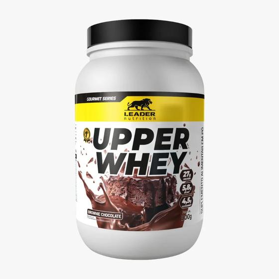 Upper Whey 3w Gourmet (900g) - Leader - Leader Nutrition - Whey Blend ...
