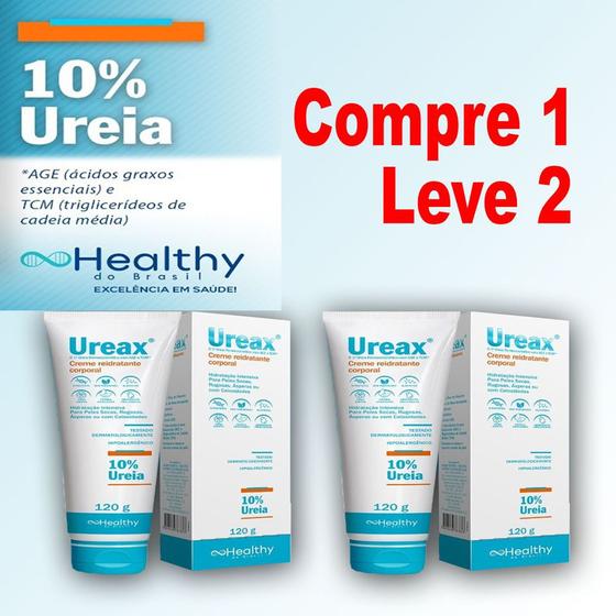 Ureax 10% 120g - Healthy - HEALTH HIGIENE - No Magalu - Magazine Luiza