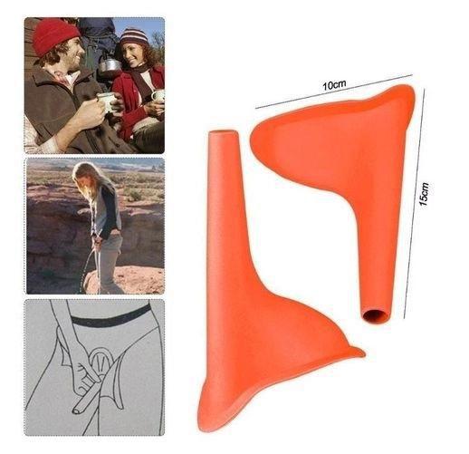 Urinol Feminino Mictorio Portátil Carnaval Silicone Urine Em Pé Mulher ...