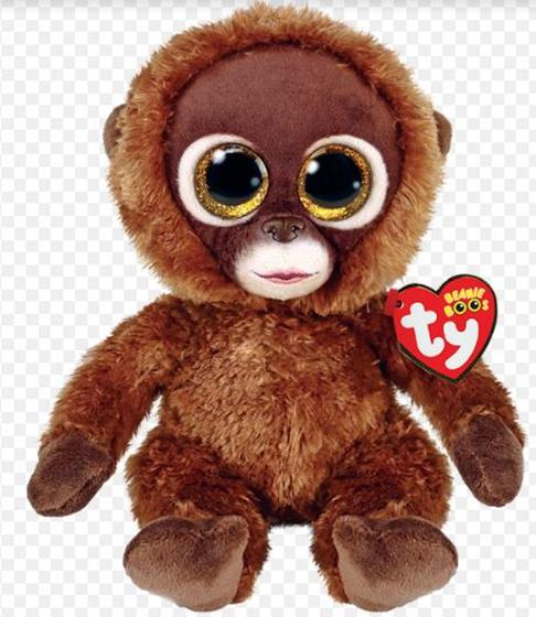 Urso de Pelúcia 16cm Ty Beanie Boos Cassidy Baby - Toyng - Pelúcia ...
