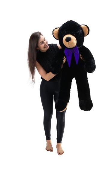 Urso Gigante Pelúcia Grande Teddy 1,10 Metro - LAÇO PERSONALIZADO ...