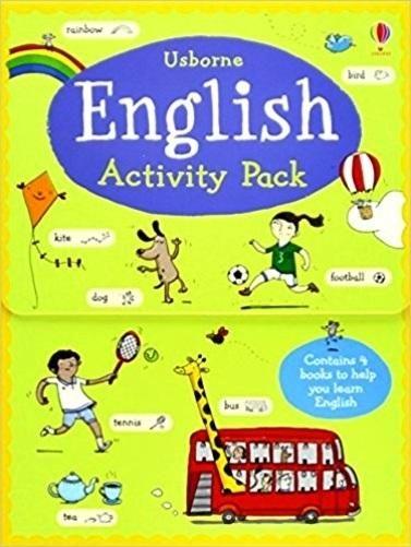 Usborne English Activity Pack - Contains 4 Books To Help Your Learn ...