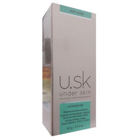 Usk Under Skin Acne Mask Máscara Facial Secativ Antiacne 60G - Antiacne ...