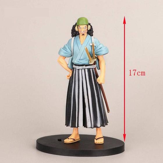 Usopp One Piece País de Wano 17cm - Action Animes - Revista HQ ...