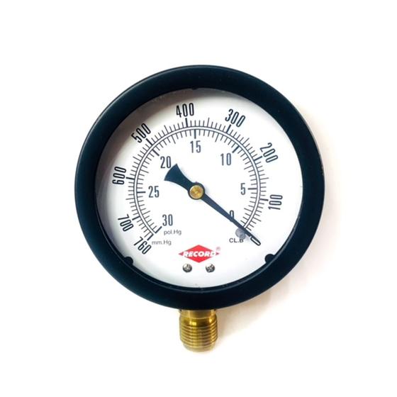 Vacuômetro Diam.100mm (4 ) Escala -760 Mmhg X -30 Polhg - LRPROD ...