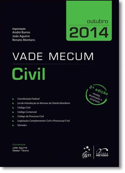 Vade Mecum Civil - 2014 - METODO - GRUPO GEN - Livros para Concurso ...
