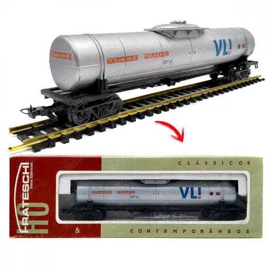 Vagao Tanque Vli Tcd Frateschi 2071 - Trem de Brinquedo - Magazine Luiza