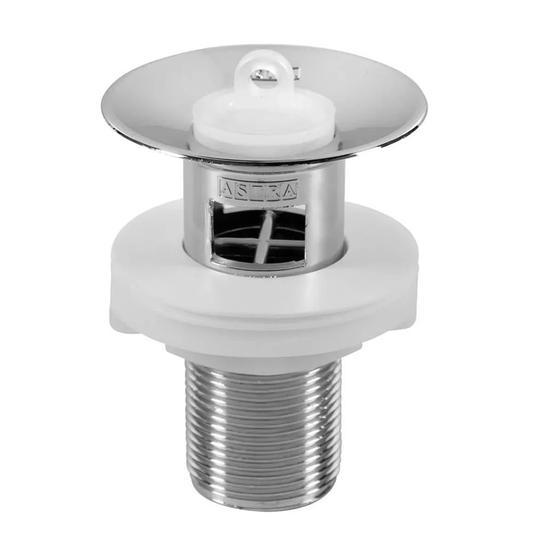 Válvula Banheiro Pia Ralo Lavatório Cuba Abs Cromado Astra - Ralo de ...