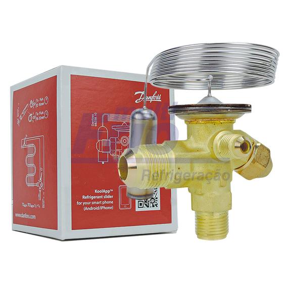 Válvula de expansão termostática TEX2 R22/R407C/3/8in/1/2 - Danfoss ...