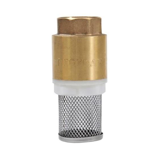 Válvula De Retenção Crivo Inox 1 Pol Tec Flux Higiban - Válvula ...