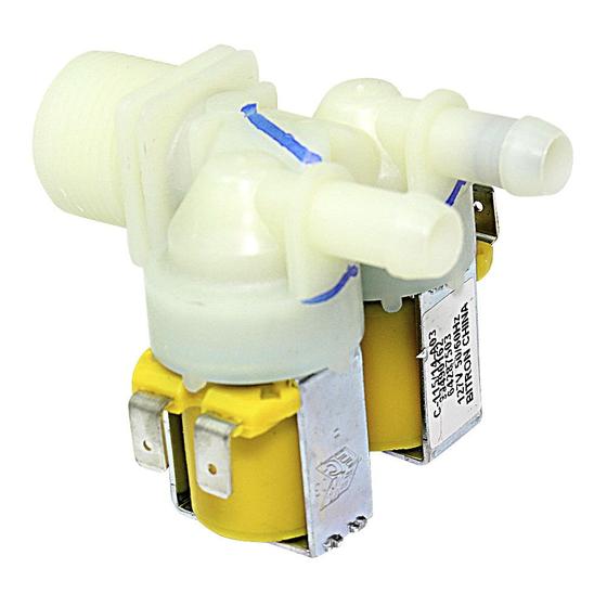 Valvula dupla electrolux 110 volts - EMICOL - Válvula de Lavadora ...