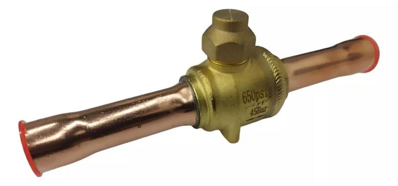 Válvula Esfera Esférica Gbc Green 3/8 Solda Sem Schrader - Válvula ...