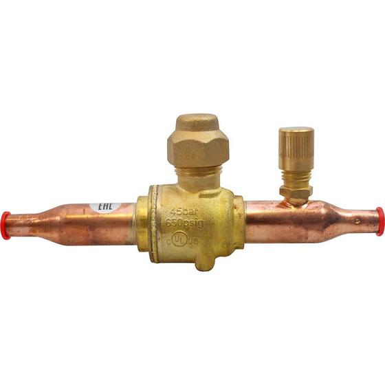 Válvula Esférica Danfoss GBC 1/4 Solda Com Porta De Acesso - Material ...