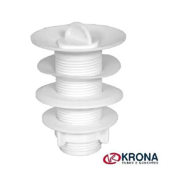 Válvula Lavatório e Tanque Plástico Branca Krona - Válvula para Tanque ...