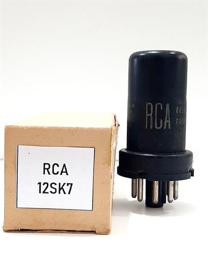 Válvula rca 12sk7 / 12sk7gt / 12sk7-gt rádio valvulado nova ...