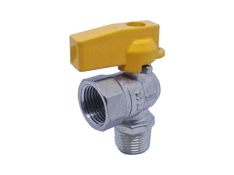 Válvula Registro Gás Encanado Apartamento GN GLP 1/2" - Maqenge - Peças ...