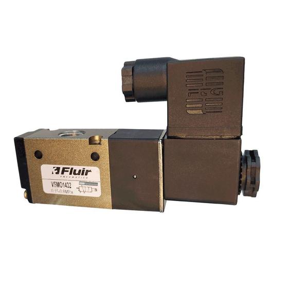 Válvula Solenoide mola 1/4" 3 Vias VCA 220 * 7739 - Fluir - Materiais Hidráulicos - Magazine Luiza