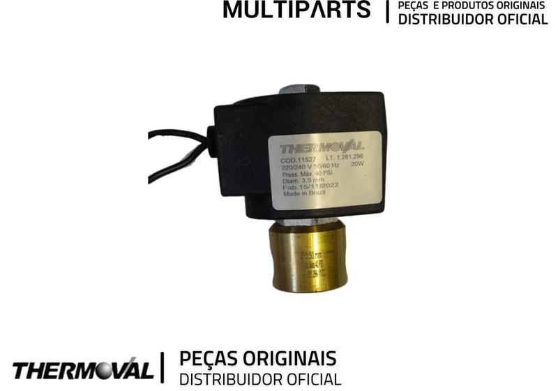 Valvula Solenoide Thermoval 220V 11527 Autoclave - Materiais ...