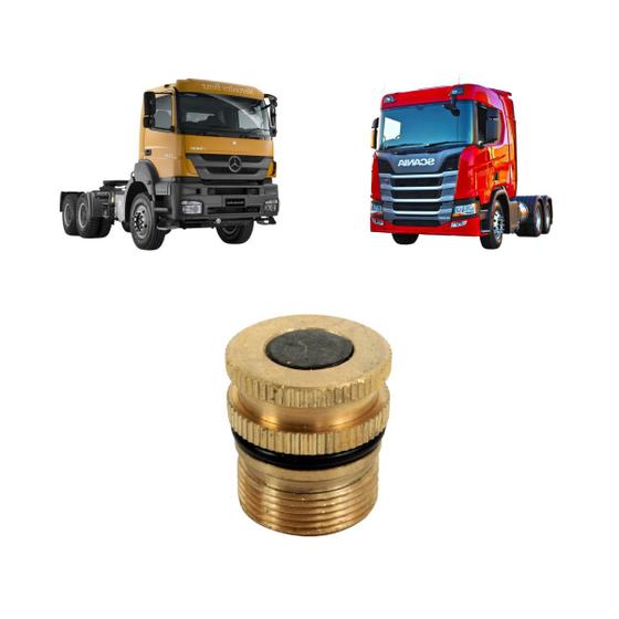 Válvulas Respiro Bomba Cabine Volvo 1629630/ Iveco/ Scania / Mercedes ...