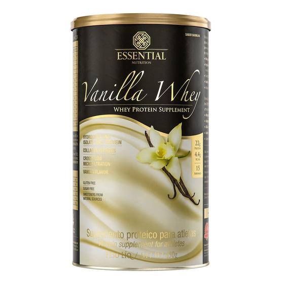 Vanilla Whey Protein Essential Nutrition Sabor Baunilha 450g - Whey Protein - Magazine Luiza