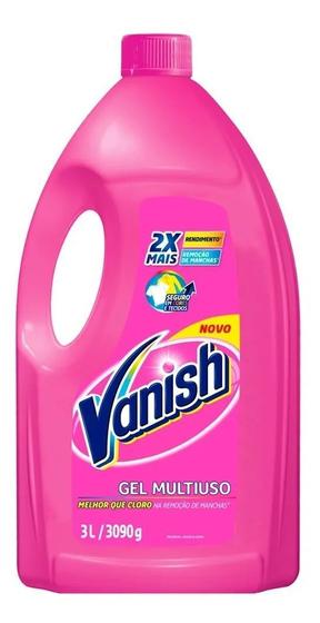Vanish Liquido Gel Multiuso 3 Litros Embalagem Economica - Panasonic ...