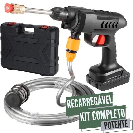 Vap Lavadora De Alta Pressão Recarregável Sem Fio Lava Jato Carro Moto Bike Portatil Potente ...