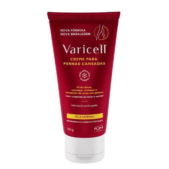 Varicell creme 150g pernas cansadas inchaço peso nas pernas vermelho ...