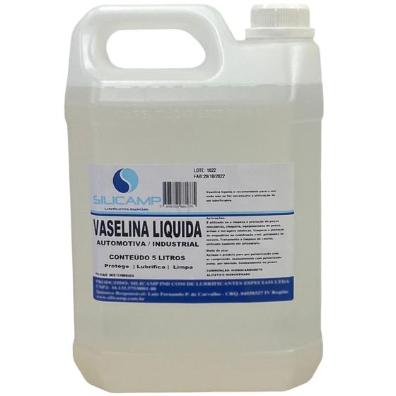 Vaselina Liquida Industrial, Automotiva 05 Litros - SILICAMP - Vaselina ...