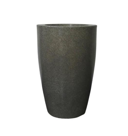 Vaso Cone Liso 45 - Preto Mármore - Vasap - Vasos para Plantas ...
