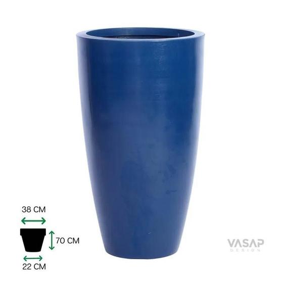 Vaso Cônico Vietnamita alto brilho, Tam. Grande - VASAP - Vasos para ...