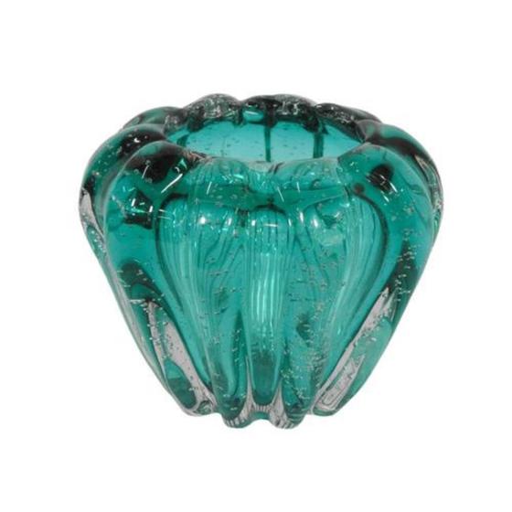 Vaso Murano Azul Escuro Tradicional Redondo Luxo - LUXdécor casa e ...