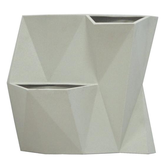 Vaso Parede Para Plantas Jardim Vertical Angolo Cimento Angolo- JVPAC50 - Japi - Vasos para ...