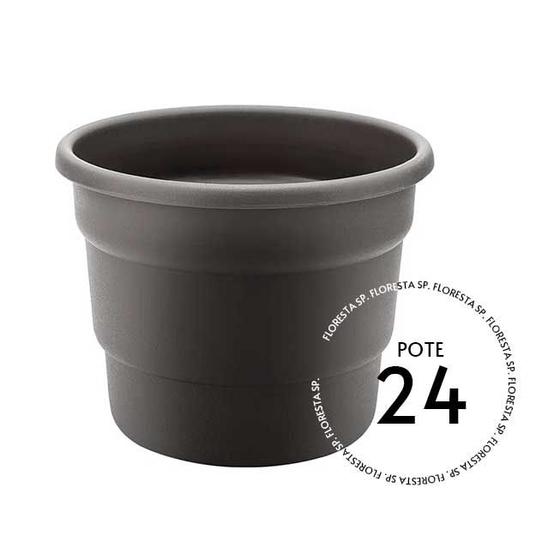 Vaso Roma 24 Preto - Desli - Vasos para Plantas - Magazine Luiza