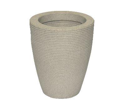 Vaso Vasap Design Cone Riscato Alt: 45 cm. X Larg: 30 cm. Mármore ...