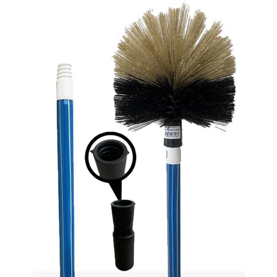 Vassoura Limpa Teto Bola Cabo Extensor 2,6 Metros E - Sanches ...