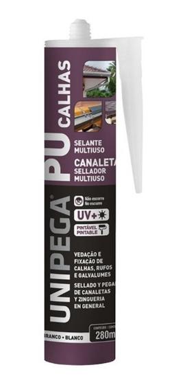 Veda Calhas Cola PU Adesivo Fixação E Vedação Rufos Unipega - Silicone ...