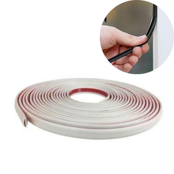 Veda Fresta Adesivo 3M de PVC Flexível Vedação de Porta Janela Armários ...