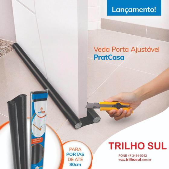 Veda porta ajustável trilho sul - Veda Porta - Magazine Luiza