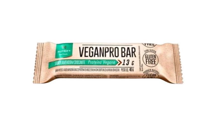 Vegan Pro Bar (40g) - Baunilha - Nutrify - Barra de Proteína - Magazine ...