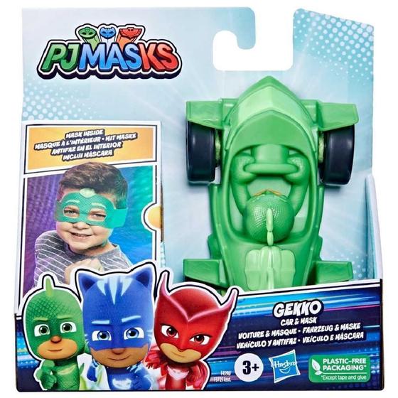 Veiculo Pj Masks Com Boneco Largatixo E Conjunto De Mascara Hasbro ...