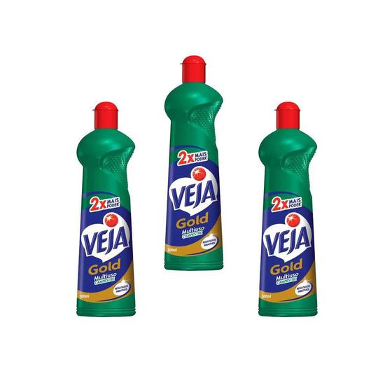 Veja Multi Uso Campestre 500Ml Kit 3 - Limpador Multiuso - Magazine Luiza