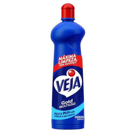 Veja Multiuso Original Máxima Limpeza 500ml Veja - Limpador Multiuso ...
